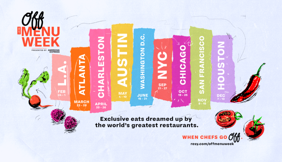 Resy Off Menu Week, Presented by American Express — Resy | Right This Way