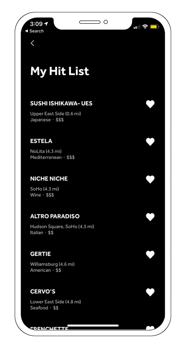 Everything You Need to Know About Resy's My Hit List Feature — Resy ...