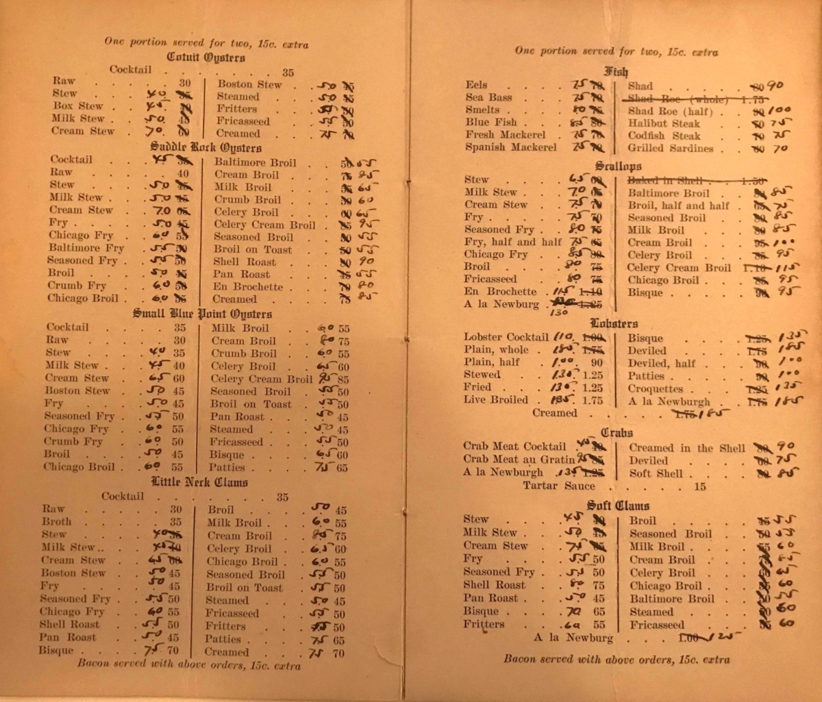 Gage & Tollner Through the Years, Via Its Menus — Resy | Right This Way