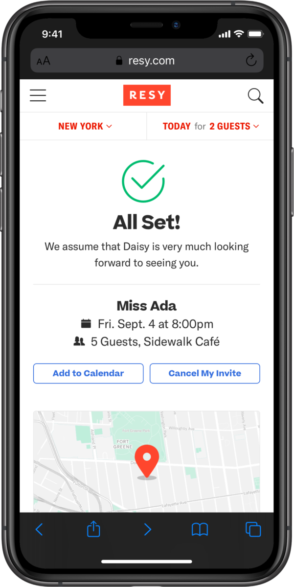 Everything You Need to Know About Resy’s Invite a Guest Feature — Resy ...