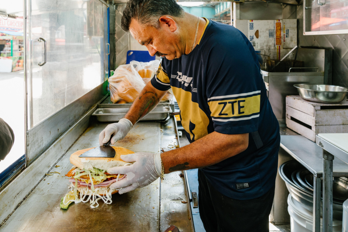 The Making of the Pumas Torta at Tortas Neza — Resy | Right This Way