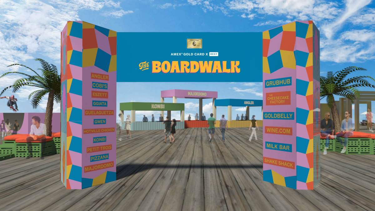 The American Express® Gold Card and Resy Present: The Boardwalk — Resy ...