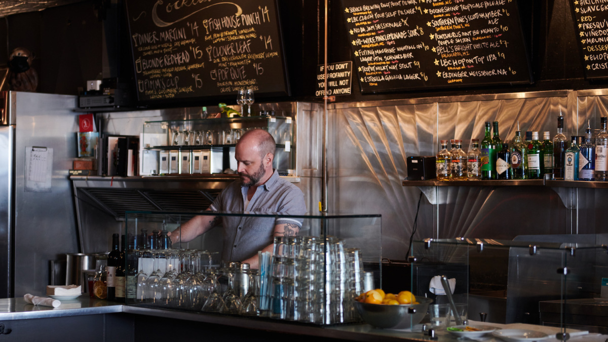 Luke Buchanan: 15 Years Behind the Bar at Poole's Diner — Resy | Right ...