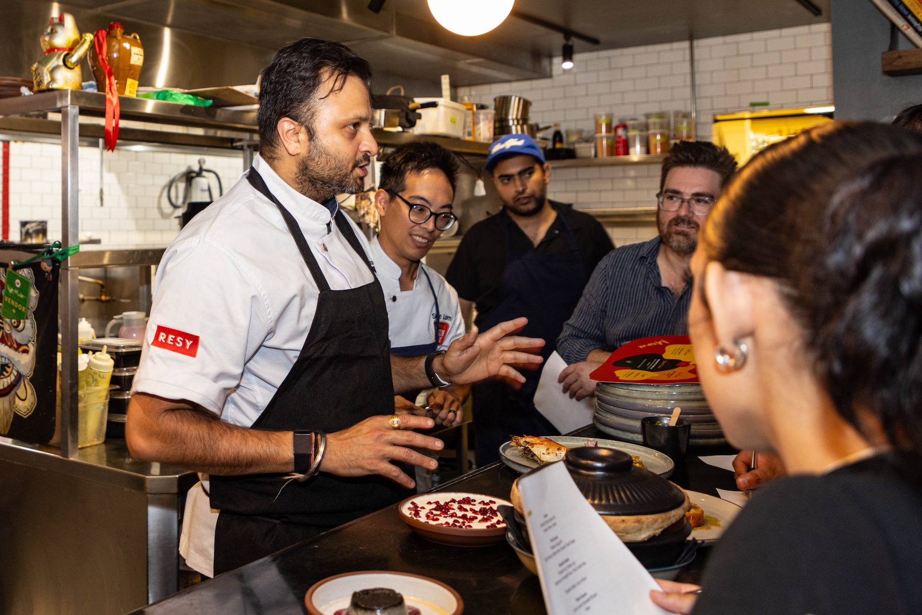 Scenes From the Tiger Fork and Dhamaka Collaboration Dinners — Resy ...