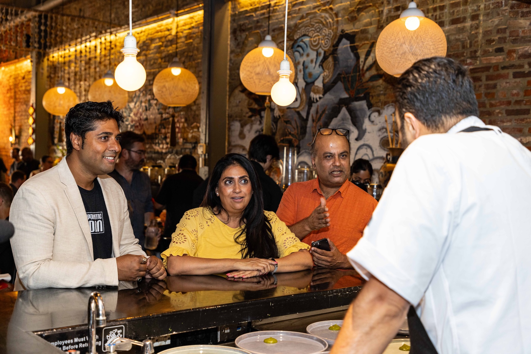 Scenes From the Tiger Fork and Dhamaka Collaboration Dinners — Resy ...
