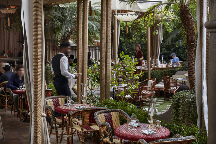 At the Chateau Marmont, Lunch Remains a Los Angeles Tradition