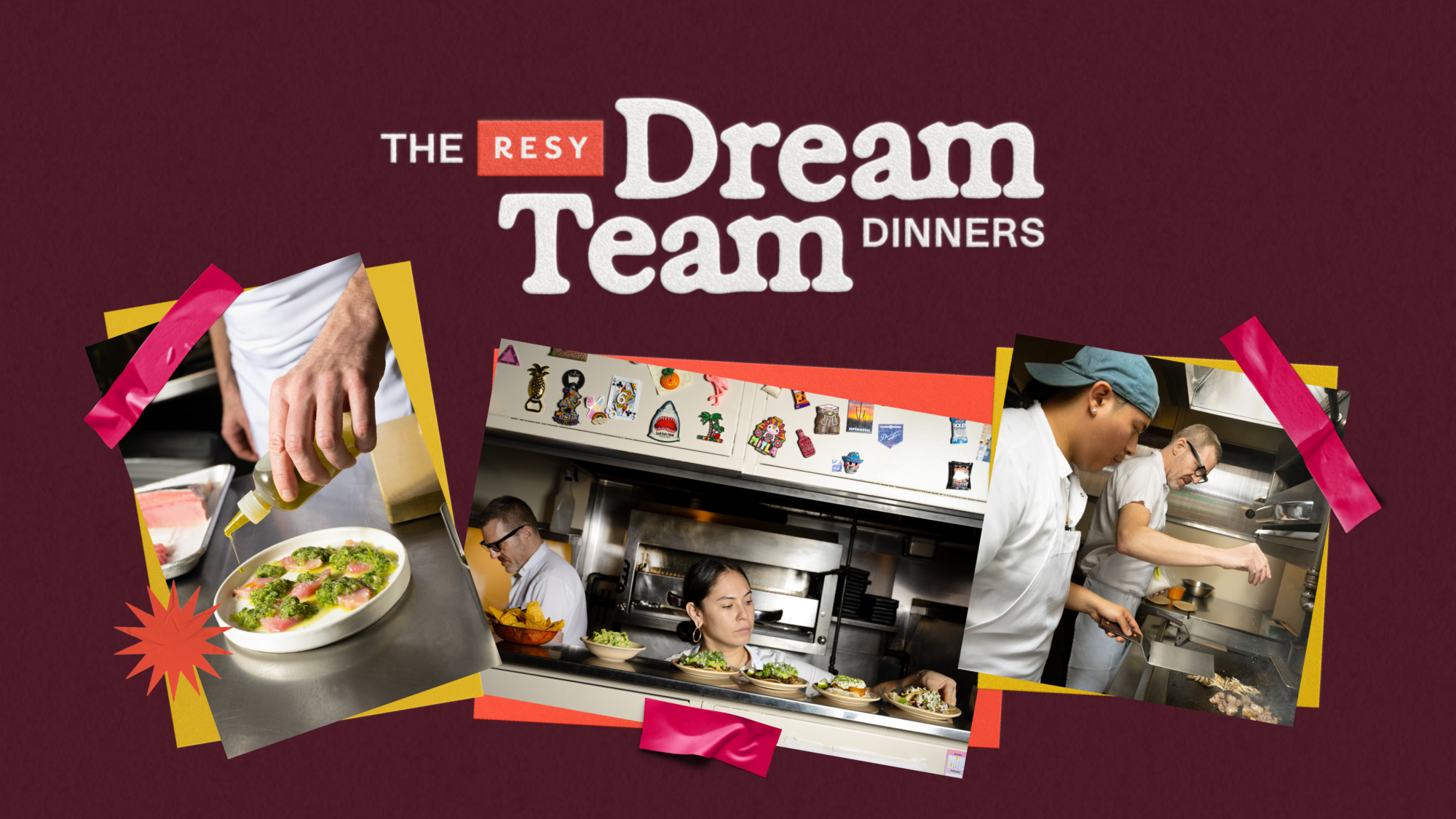 The Resy Dream Team Dinners — Resy | Right This Way